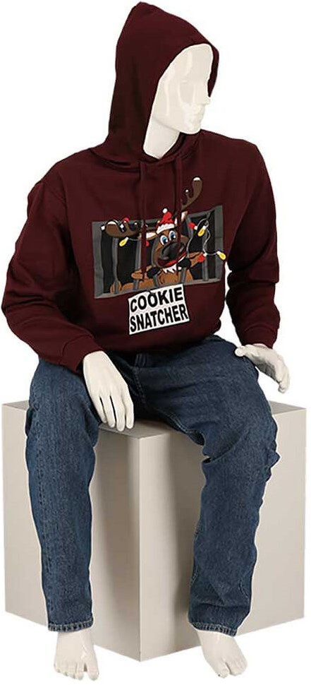 Heren Kersttrui Hoodie Cookie Snatcher Kopen?