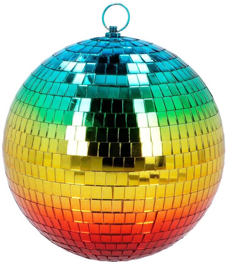 Discobal Regenboog (20cm) Kopen? | Carnavalsland.nl