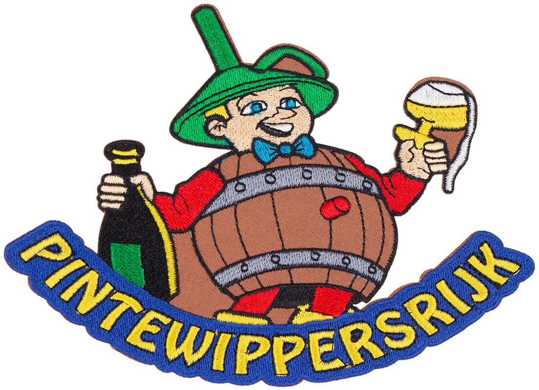 Pintewippersrijk Embleem - 15x11cm Kopen?