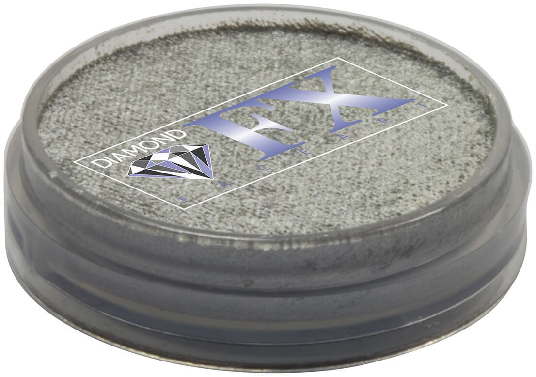 Diamond FX Schmink Metallic Silver - 10gr Kopen?