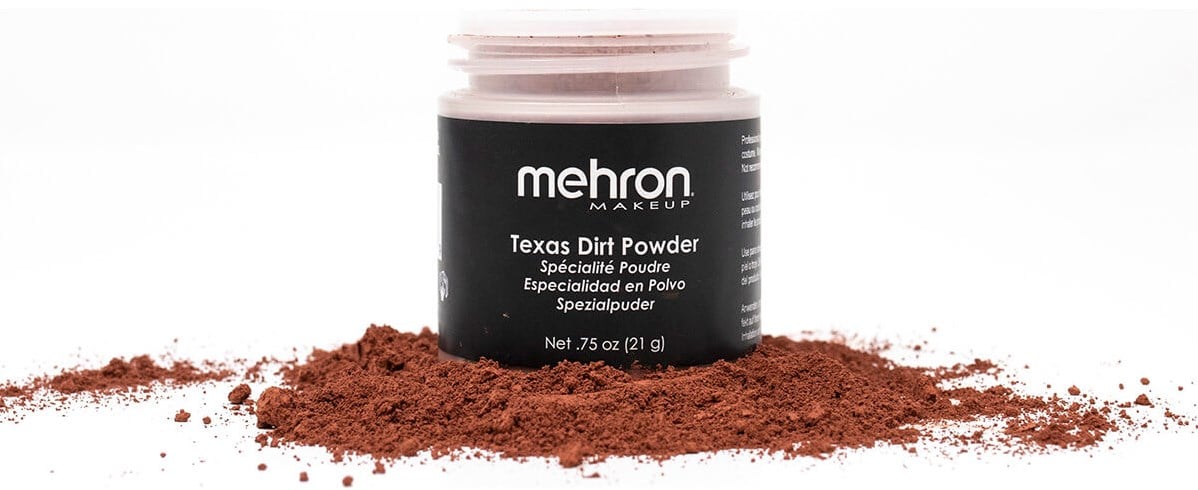 Mehron Texas Dirt Powder - 21gr Kopen? | Carnavalsland.nl