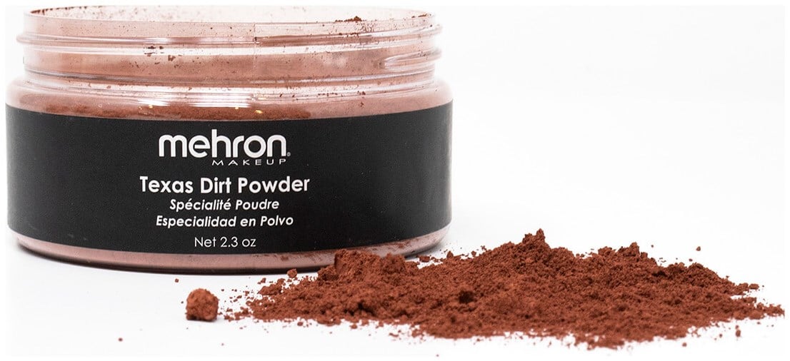 Mehron Texas Dirt Powder - 65gr Kopen? | Carnavalsland.nl