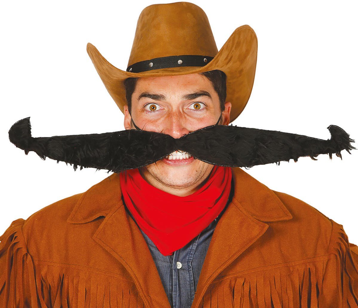 Lange Snor met elastiek (55cm) Kopen? | Carnavalsland.nl