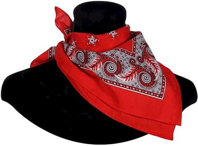 Zakdoek Rood Luxe - 60x60cm Kopen? | Carnavalsland.nl