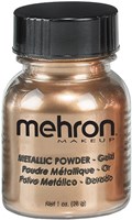 Mehron Metallic Powder - Gold - 28gr Kopen?