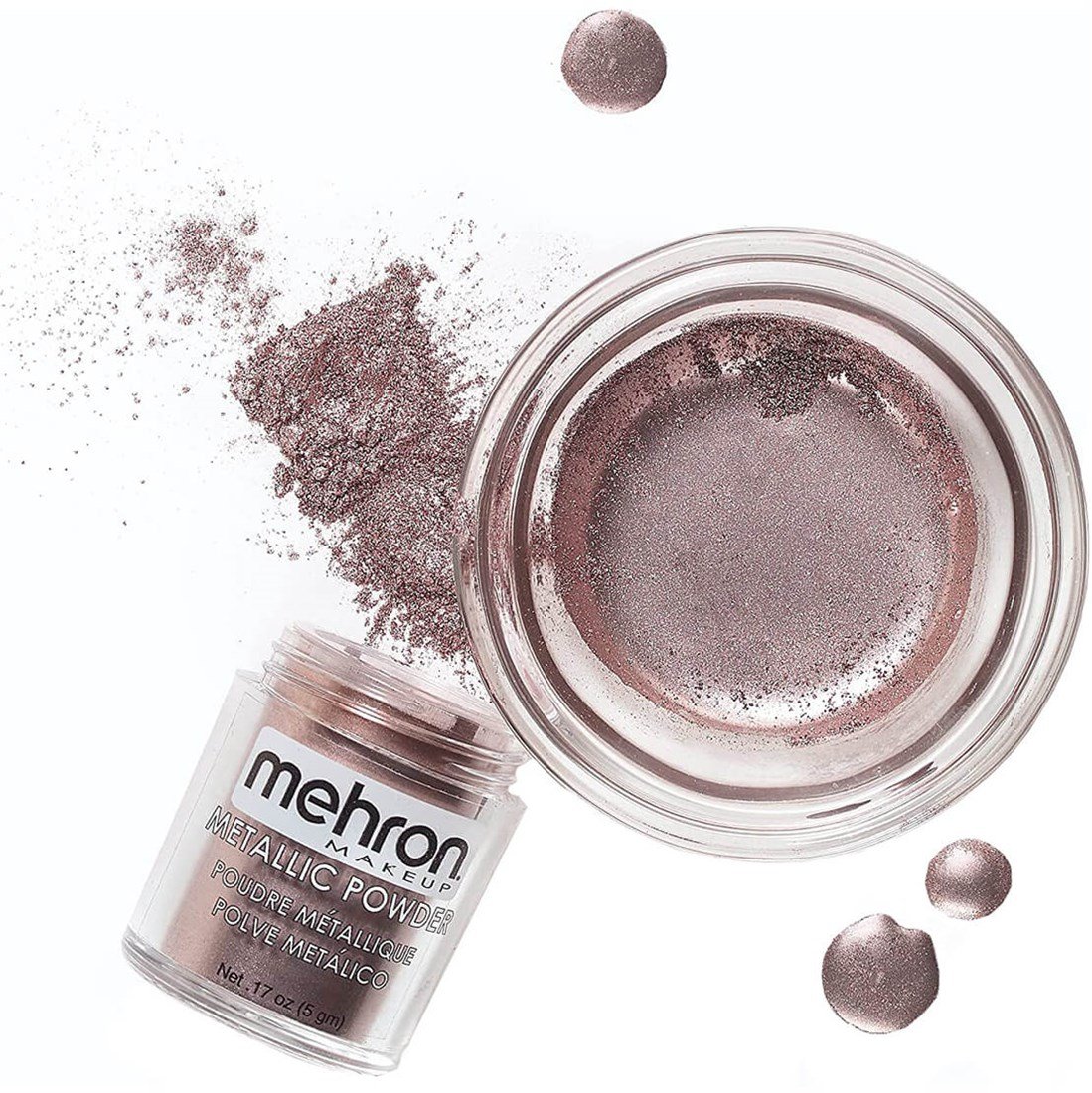 Mehron Metallic Powder - Rose - 21gr Kopen?