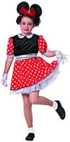 Meisjeskostuum Minnie Mouse Modern - 128 Kopen? | Carnavalsland.nl