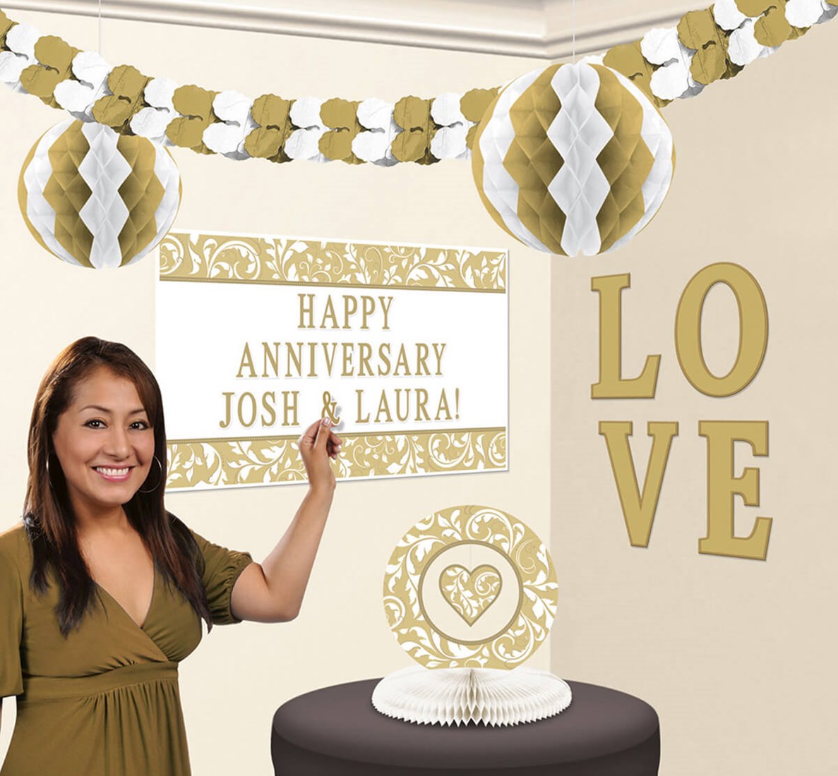 Feest Decoratieset Goud Kopen? | Carnavalsland.nl