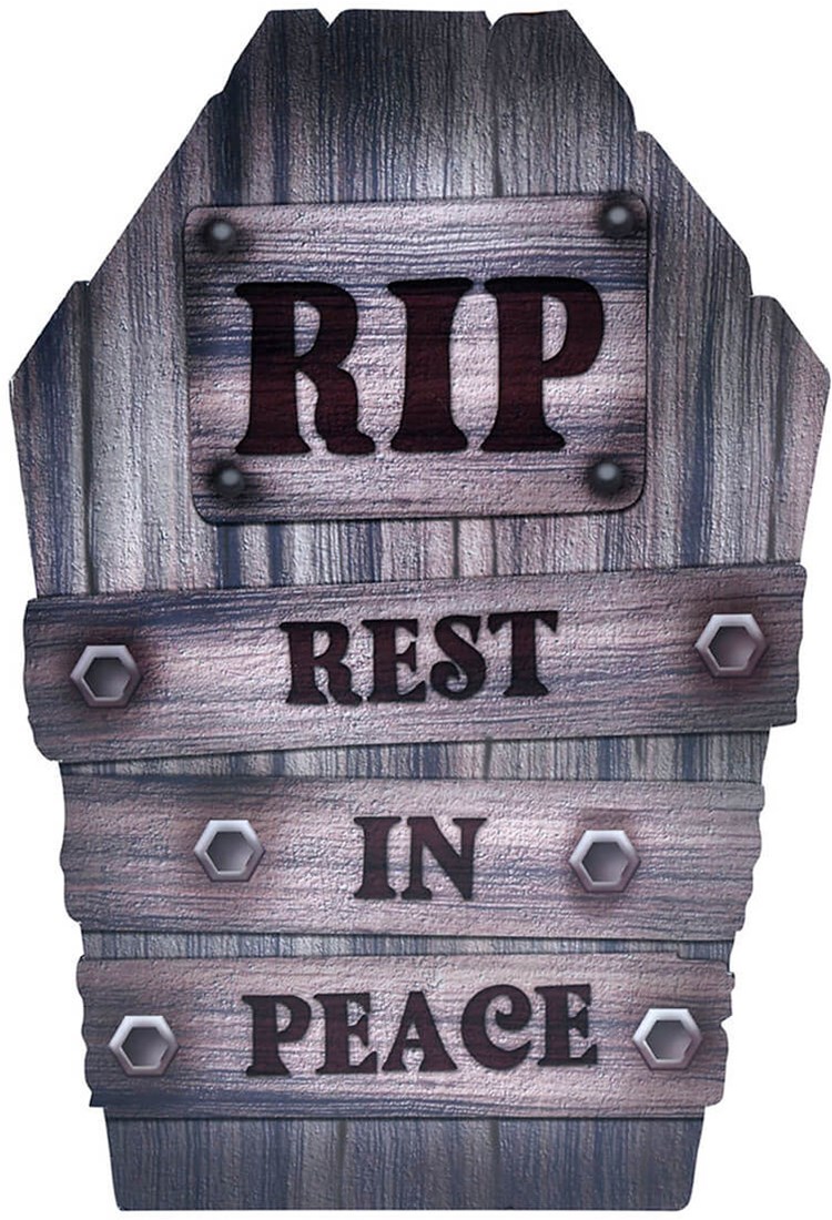 Grafsteen Halloween RIP - 56cm Kopen? | Carnavalsland.nl