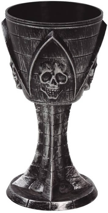 Wijnglas / Kelk Skull - 19cm Kopen? | Carnavalsland.nl