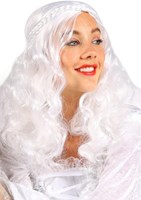 Pruik Engel Wit Luxe Kopen? | Carnavalsland.nl