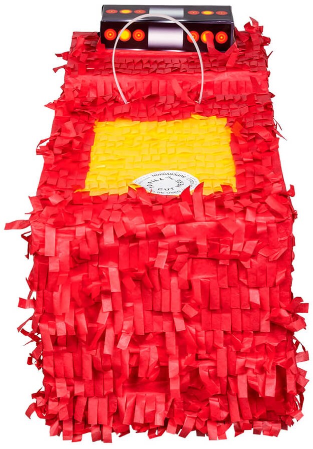 Pinata Brandweerauto (43x24x18cm) Kopen? | Carnavalsland.nl