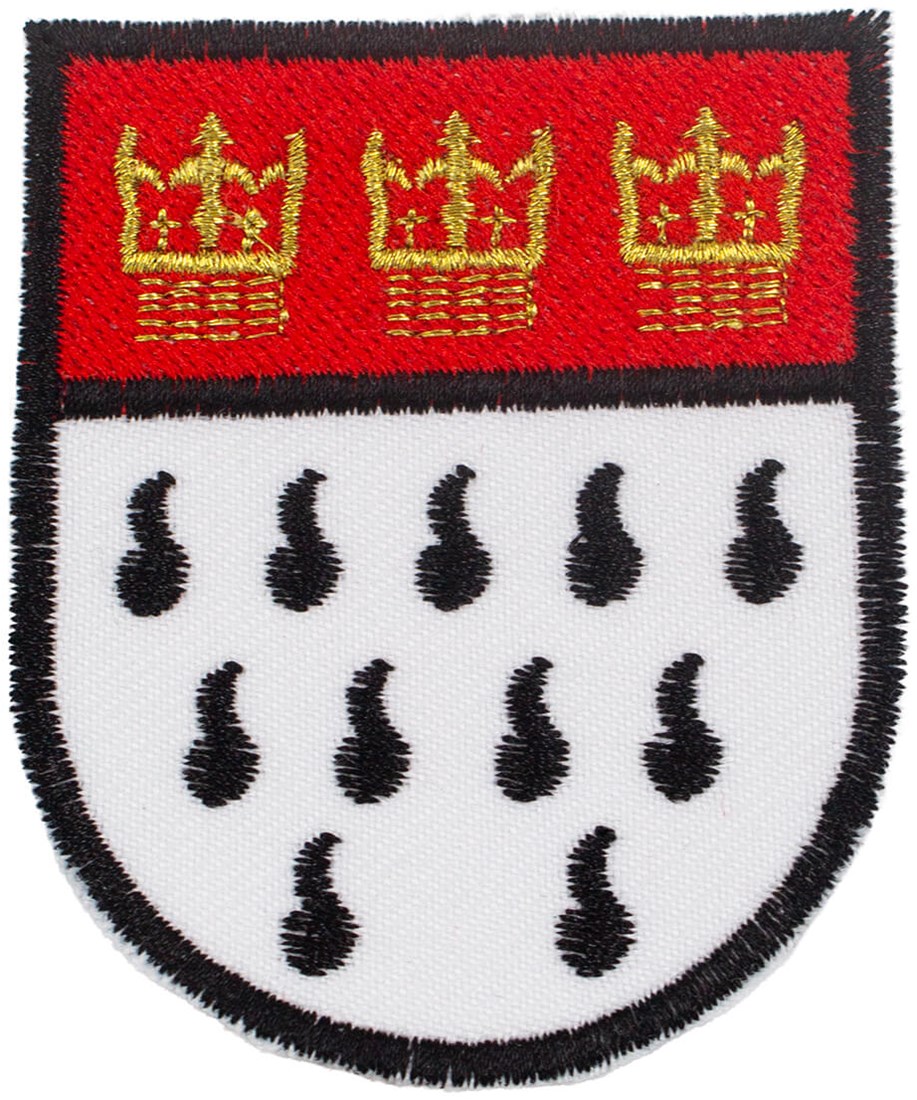 Embleem Köln Rond - 7x6cm Kopen? | Carnavalsland.nl