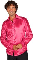 Overhemd Satijn PinK Kopen? | Carnavalsland.nl