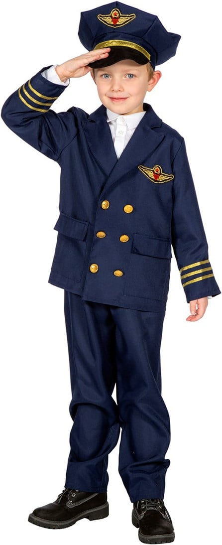 Kinderkostuum Piloot met Pet Kopen? | Carnavalsland.nl
