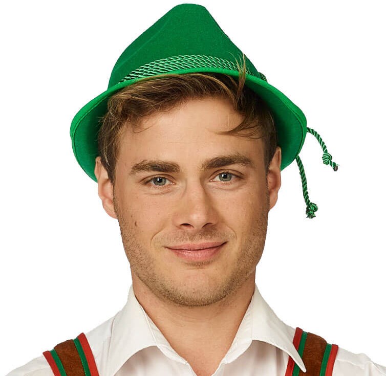 Tiroler Hoed Groen (Vilt) Kopen? | Carnavalsland.nl