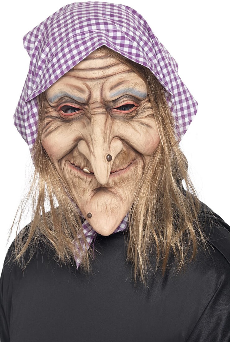 Heksen Masker Latex Kopen? | Carnavalsland.nl