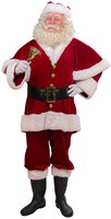 Kerstman Pak Fluweel met Cape Luxe - XXL | Carnavalsland