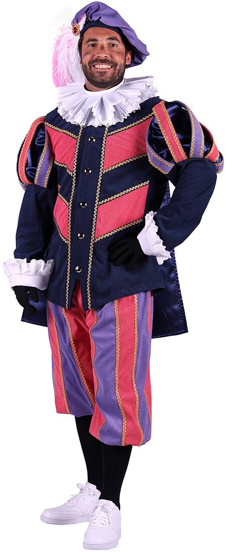 Pietenpak Pamplona Paars-Roze-Blauw Luxe Kopen?