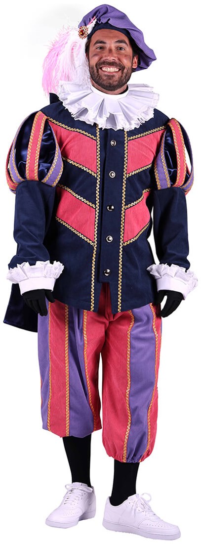 Pietenpak Pamplona Paars-Roze-Blauw Luxe Kopen?