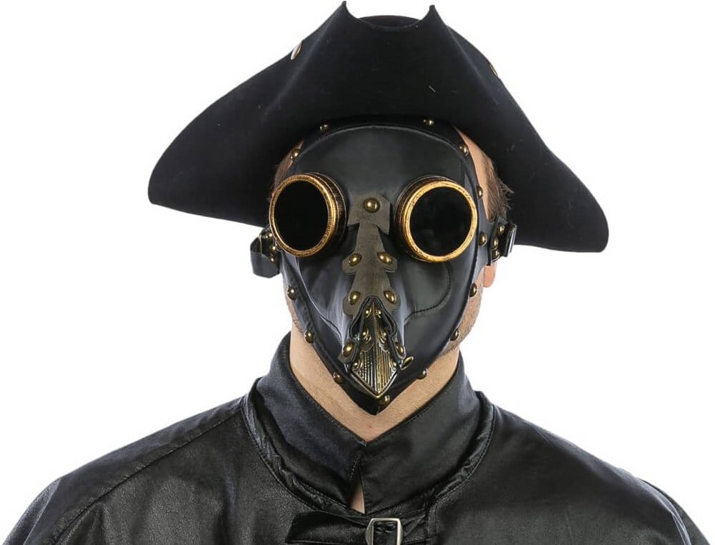 Masker Pest Vintage Latex Kopen? | Carnavalsland.nl