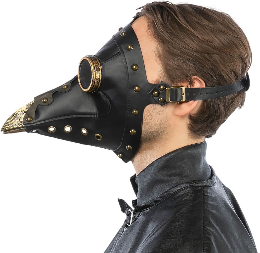 Masker Pest Vintage Latex Kopen? | Carnavalsland.nl