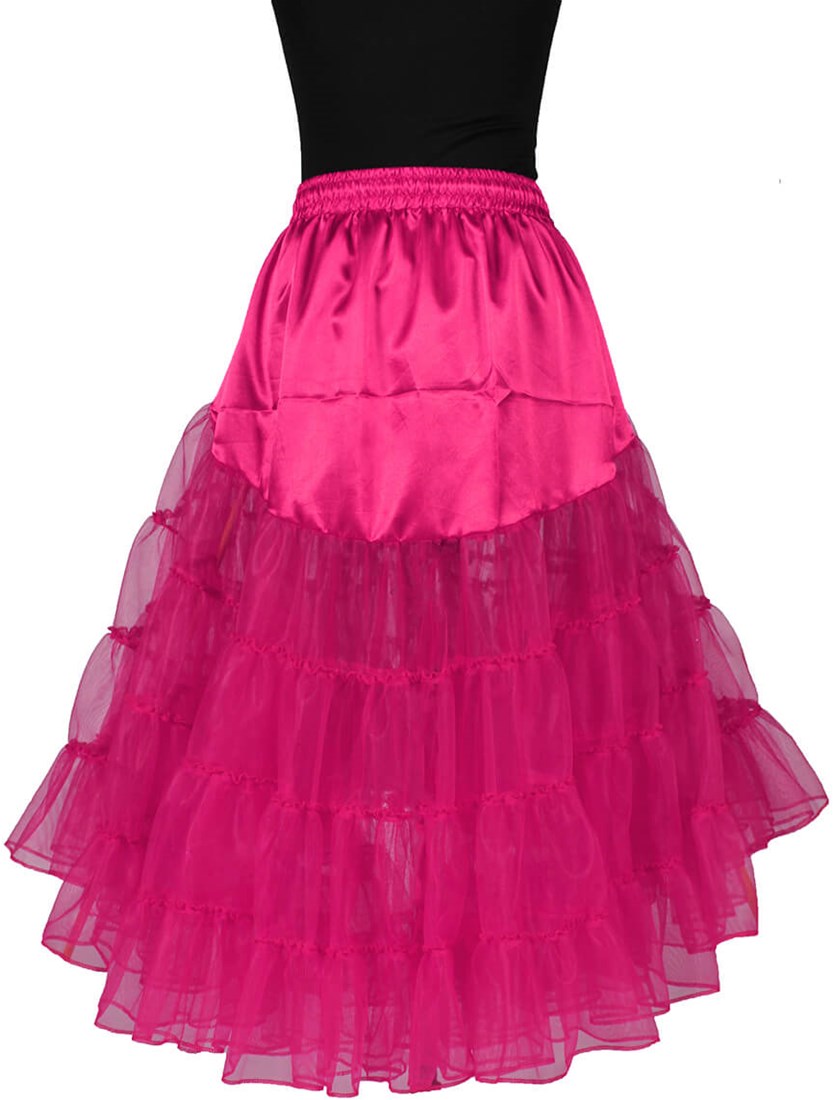 Petticoat Lang Luxe Pink Kopen? | Carnavalsland.nl