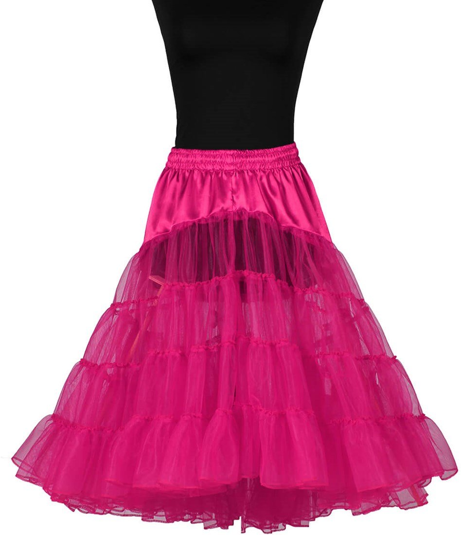 Petticoat Lang Luxe Pink Kopen? | Carnavalsland.nl