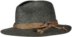 Tirol Trachten Hoed Prosit Grijs - 100% Wolvilt Kopen?