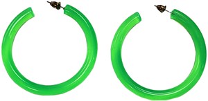 Oorbellen Neon Groen - 5cm Kopen? | Carnavalsland.nl