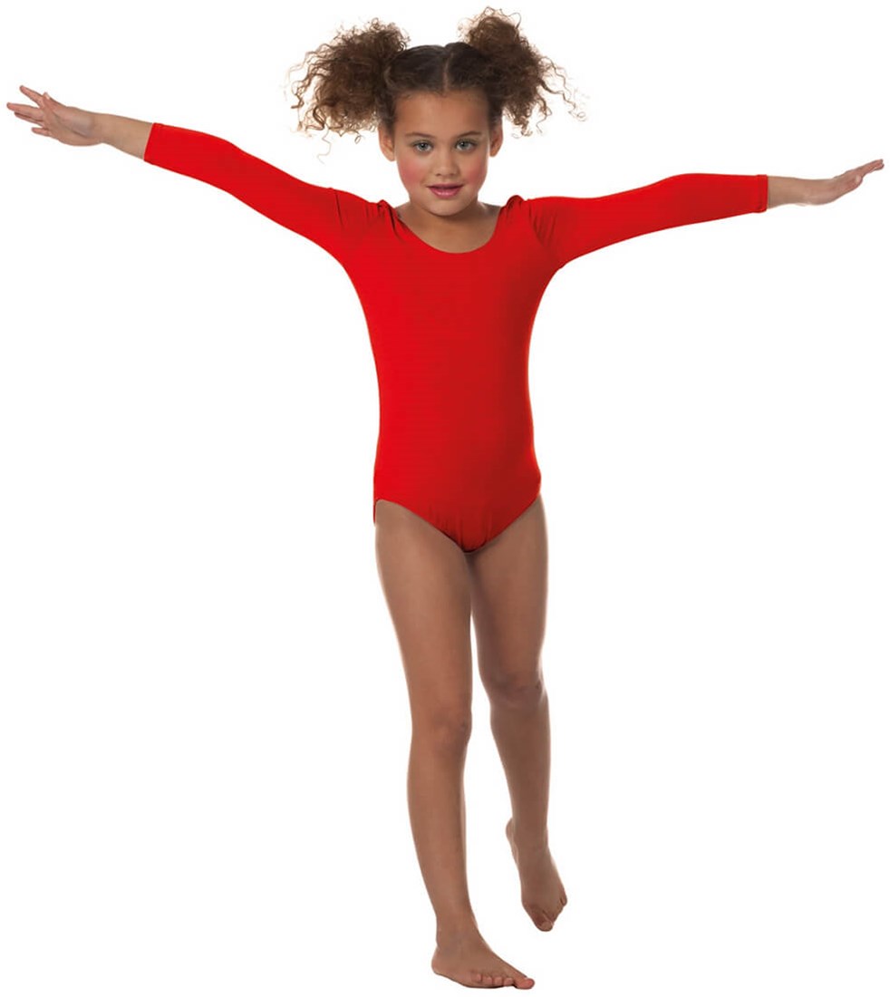 Kinder Body Lange Mouw Rood Kopen? | Carnavalsland.nl