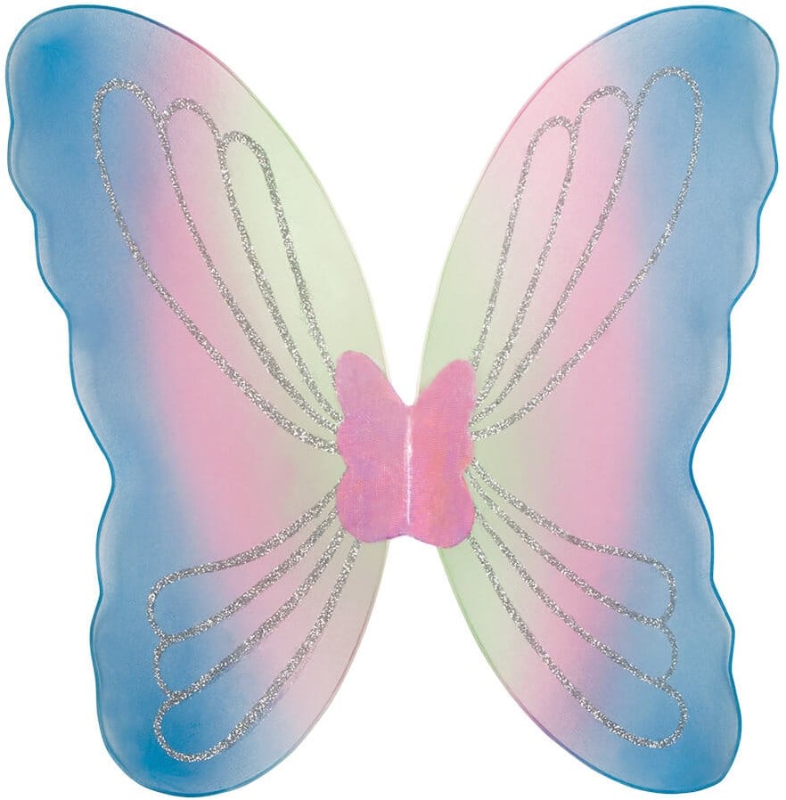 Vlindervleugels Blauw (46x62cm) Kopen? | Carnavalsland.nl
