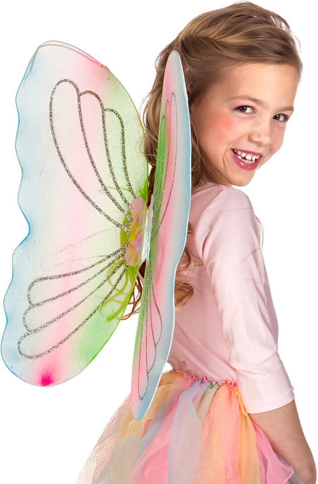 Vlindervleugels Blauw (46x62cm) Kopen? | Carnavalsland.nl