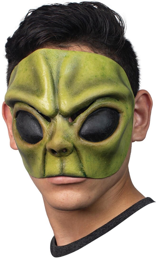 Halfmasker Alien Latex (Gezichtsmasker) Kopen?