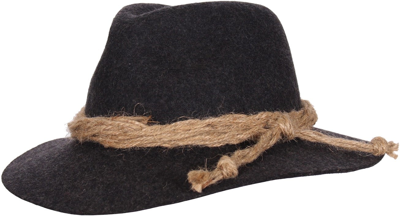 Tiroler Hoed Grijs Origineel Luxe (wolvilt) Kopen? | Carnavalsland.nl