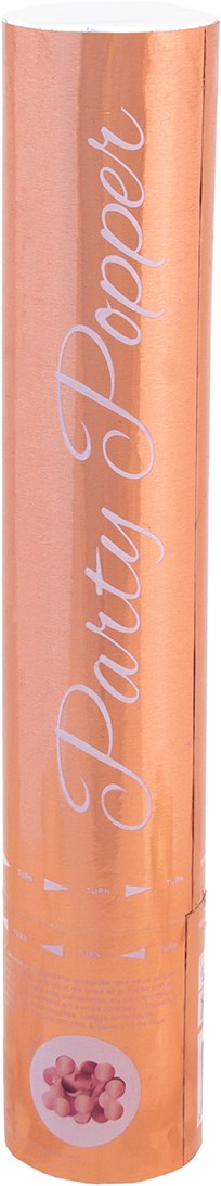 Party Popper Metallic Roségoud (28cm) Kopen? | Carnavalsland.nl