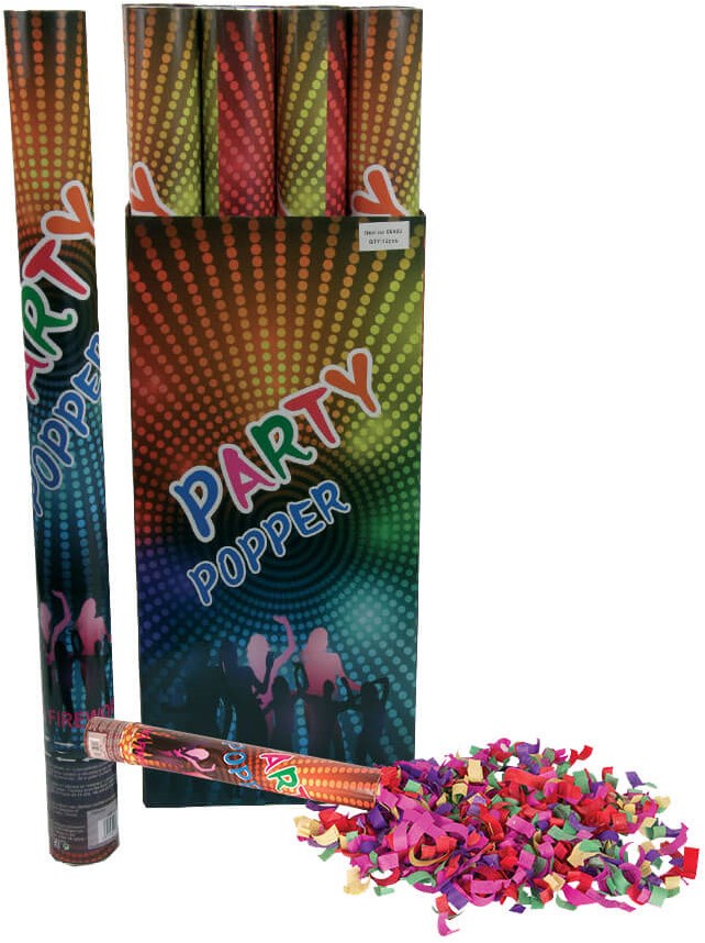 Party Popper Multi 100cm Kopen? | Carnavalsland.nl