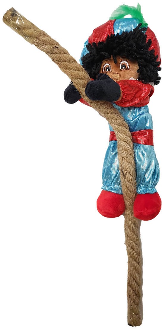 Decoratie Pop Zwarte Piet Shiny aan Touw (25cm) Kopen?