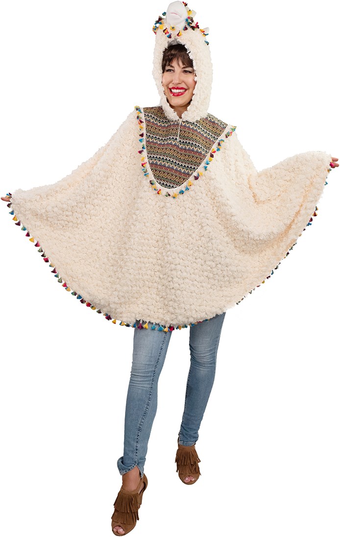 Poncho Lama Luxe Kopen? | Carnavalsland.nl