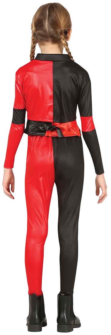 Harley Quinn Kinderkostuum Rood-Zwart Kopen?