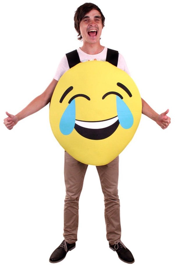 Kostuum Emoticon Smiley Lachend met Tranen Kopen? | Carnavalsland.nl