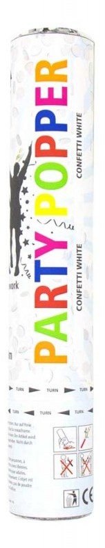 Party Popper Wit Kopen? | Carnavalsland.nl