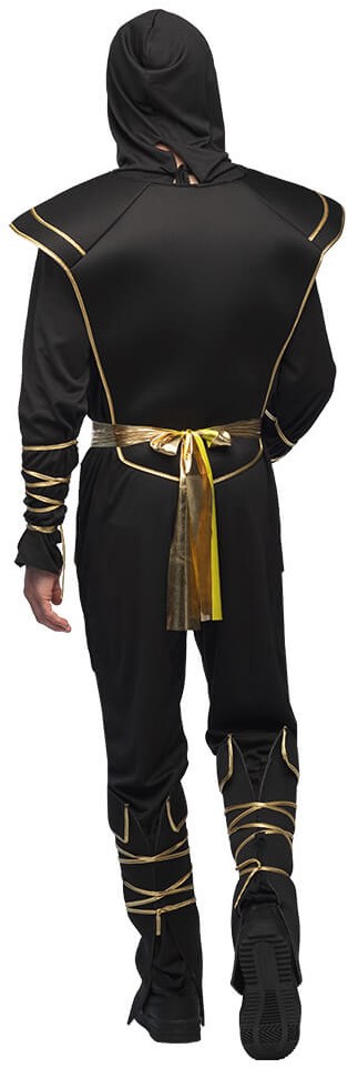 Ninja Pak Zwart-Goud Kopen? | Carnavalsland.nl