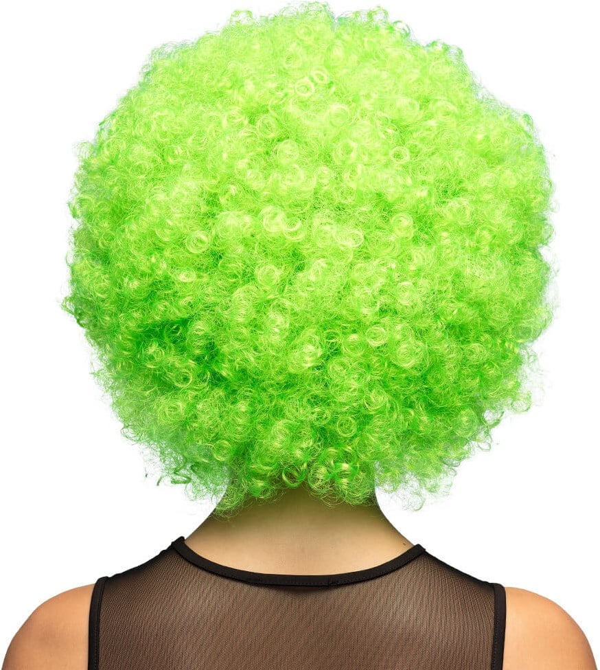 Pruik Oversized Afro Neon Groen Kopen? | Carnavalsland.nl