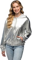 Dames Jasje Metallic Zilver Kopen? | Carnavalsland.nl