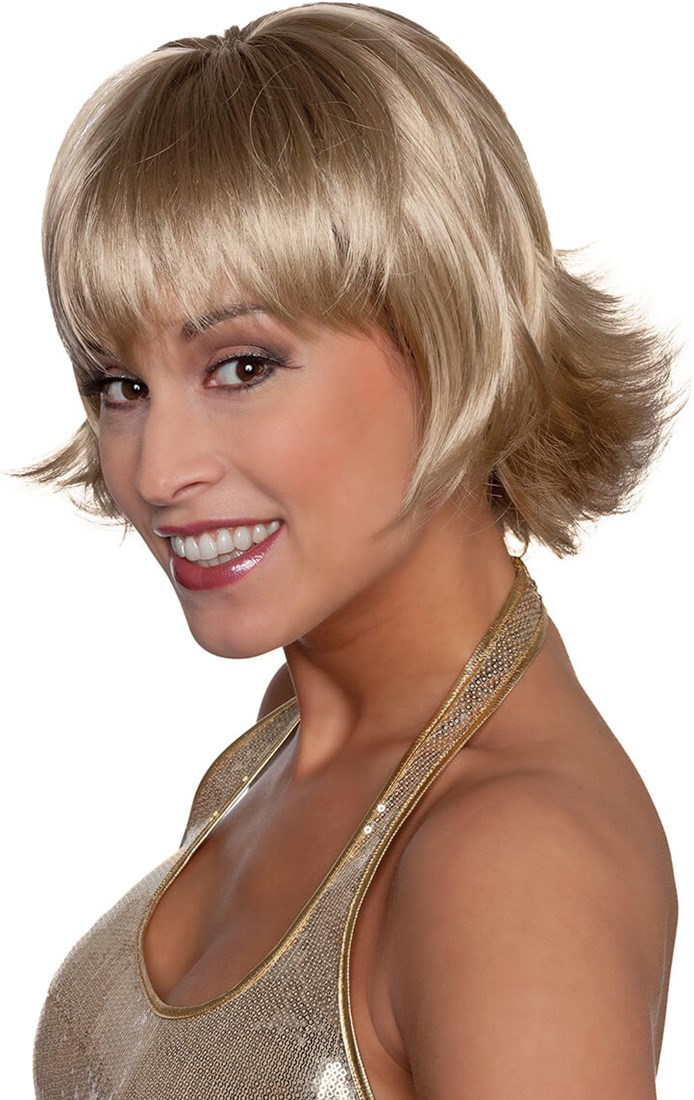 Pruik Bobline Modern Blond Kopen? | Carnavalsland.nl