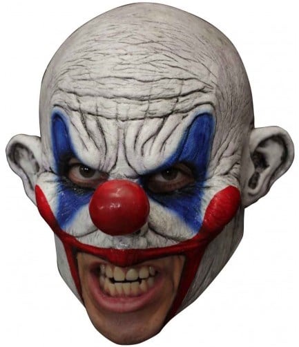 Eng Clown Masker Latex (Kinloos) Kopen? | Carnavalsland.nl