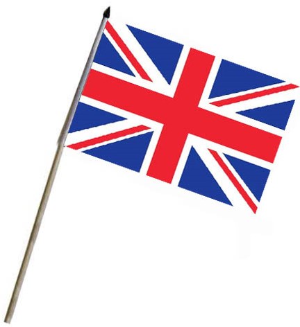 Vlag op stok Engeland 46x30cm Kopen? | Carnavalsland.nl
