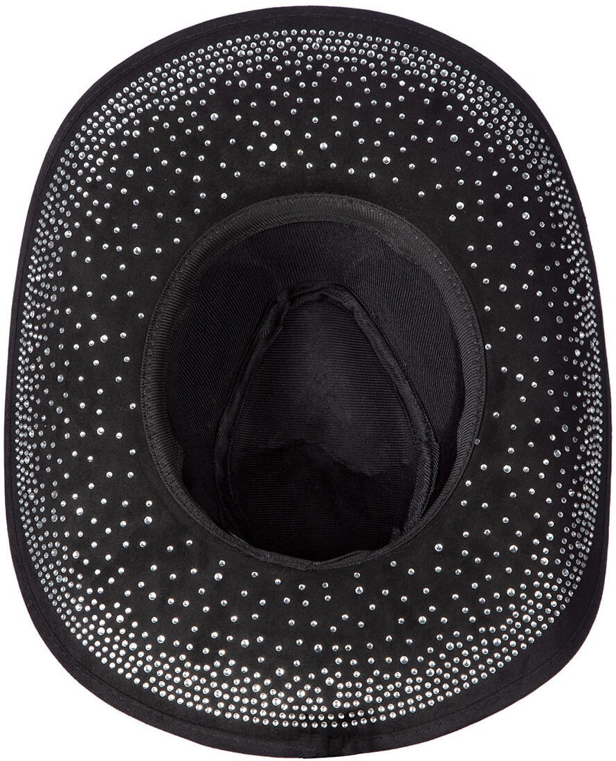 Zwarte Cowboyhoed Strass Luxe Kopen? | Carnavalsland.nl