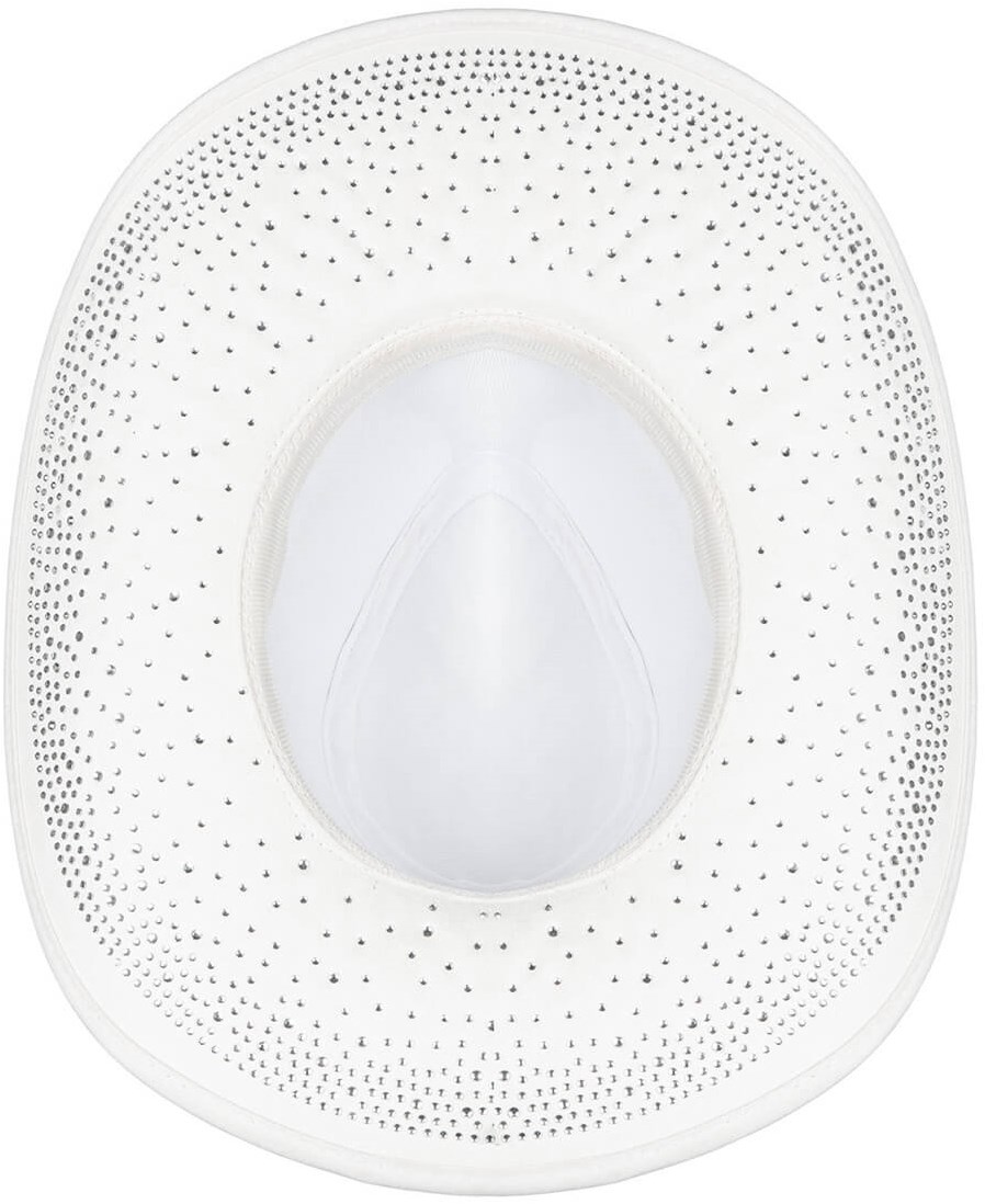 Witte Cowboyhoed Strass Luxe Kopen? | Carnavalsland.nl